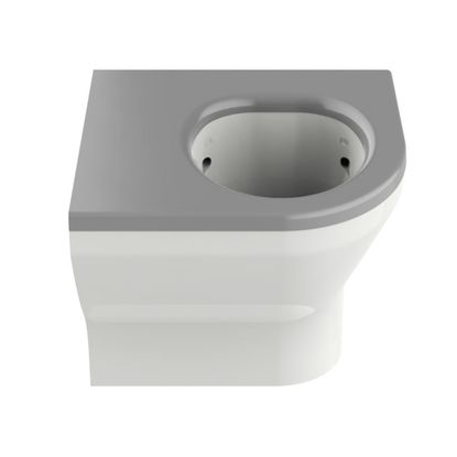 Resan WC Corner Pan | Standard Height Anti‑Ligature | Damage‑Resistant